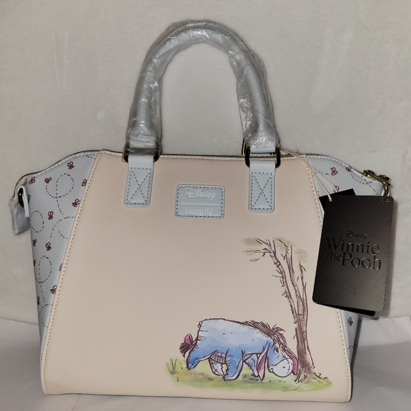 Loungefly | Bags | Loungefly Disney Winnie The Pooh Trio Log Satchel ...